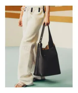Tory Burch Romy Hobo Bag - Black