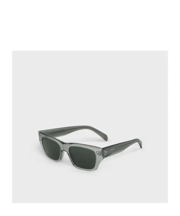 Celine Frame 55 Sunglasses In Acetate - Black