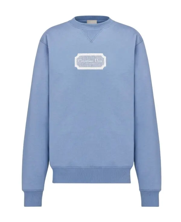 Dior Crewneck Sweatshirt With Logo Patch