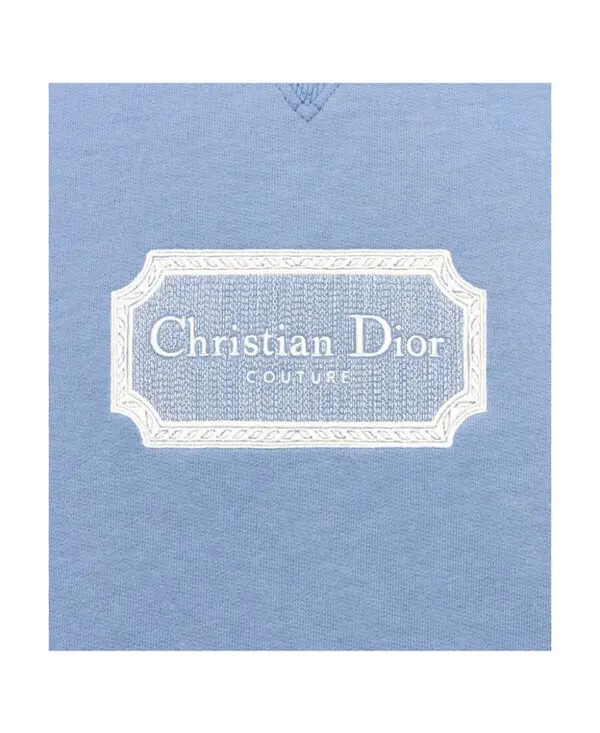 Dior Crewneck Sweatshirt With Logo Patch