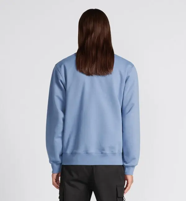 Dior Crewneck Sweatshirt With Logo Patch