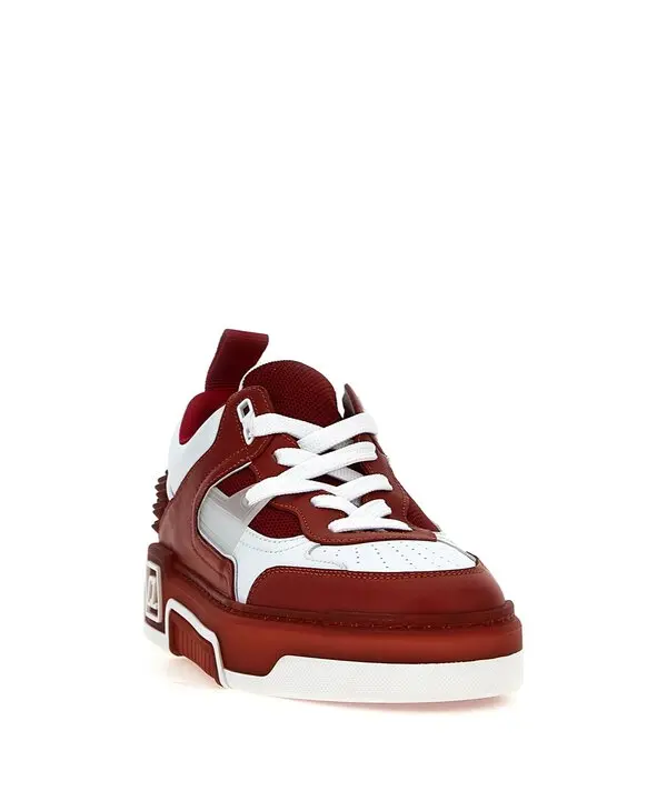 CHRISTIAN LOUBOUTIN Astroloubi Flat Lace-up Sneakers