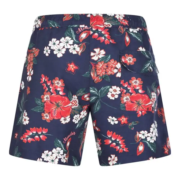 Moncler Pattern-printed Swim Shorts - Multicolor