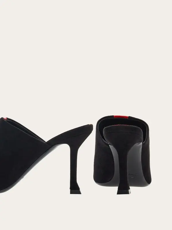 FERRAGAMO Open-heel Square Toe Mule