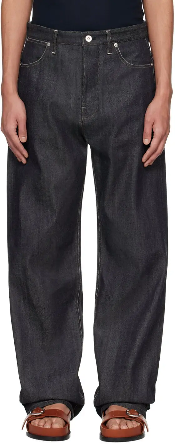 JIL SANDER Mid-rise Straight Leg Jeans