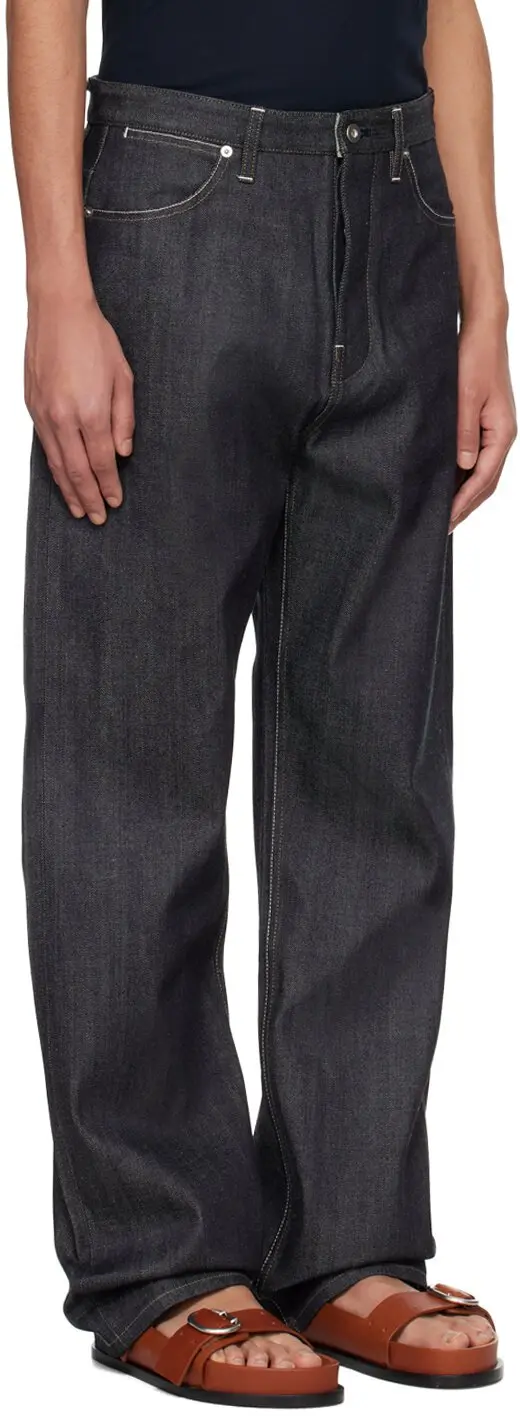 JIL SANDER Mid-rise Straight Leg Jeans