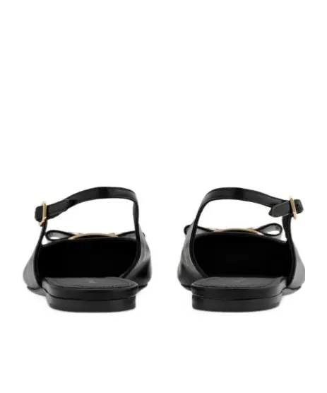 FERRAGAMO Vara Plate Flat Slingback