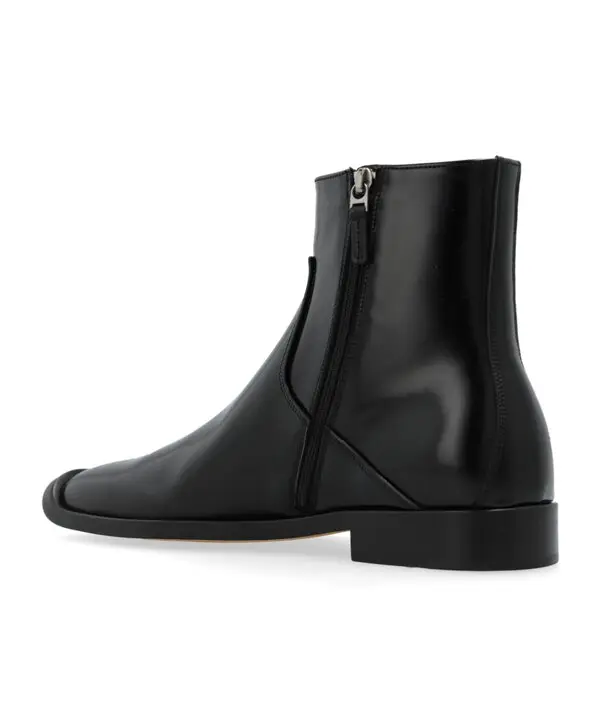 Bottega Veneta Square Toe Chelsea Boots