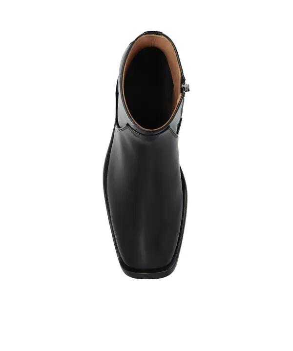 Bottega Veneta Square Toe Chelsea Boots