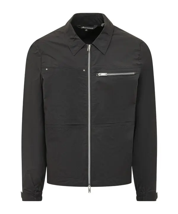 Moose Knuckles Collared Zip-up Jacket - Black