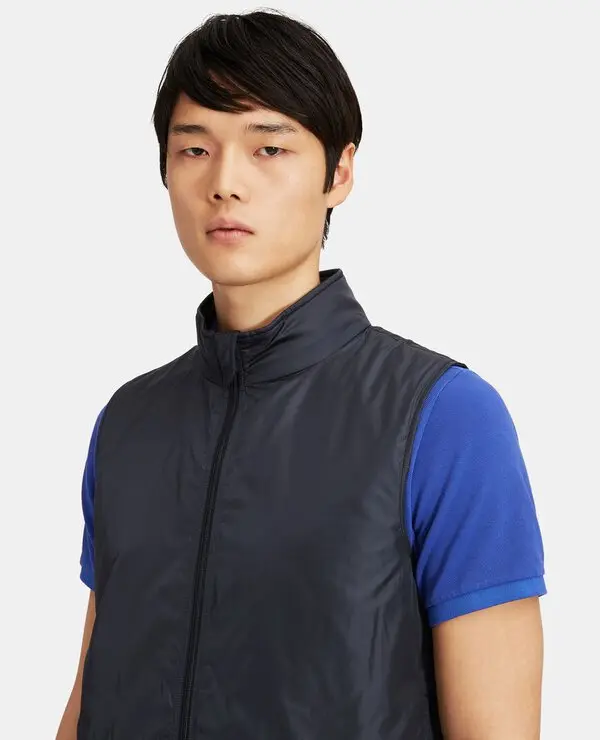 Aspesi High-neck Padded Gilet - Black