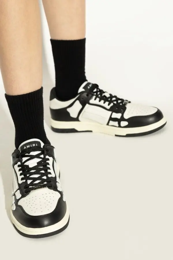 Amiri Lace-up Low-top Sneakers - Black