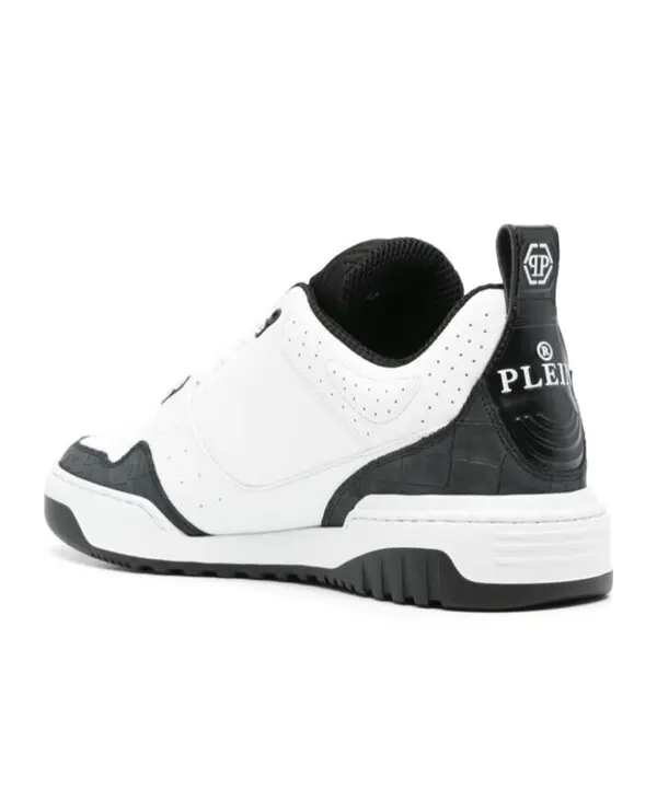 Philipp Plein Low-top Lace-up Casual Sneakers - White