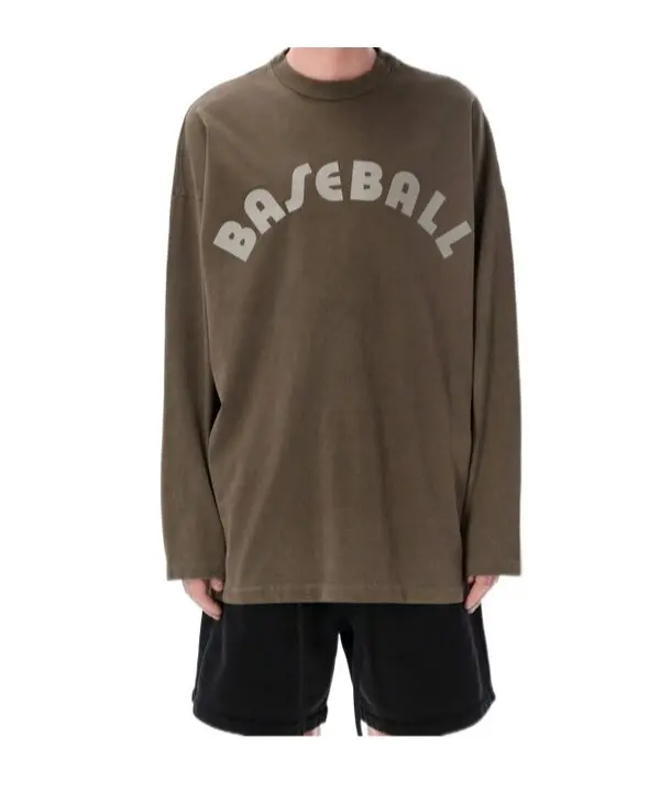 Fear Of God Baseball Logo Long Sleeve T-shirt