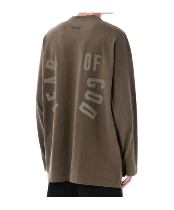 Fear Of God Baseball Logo Long Sleeve T-shirt
