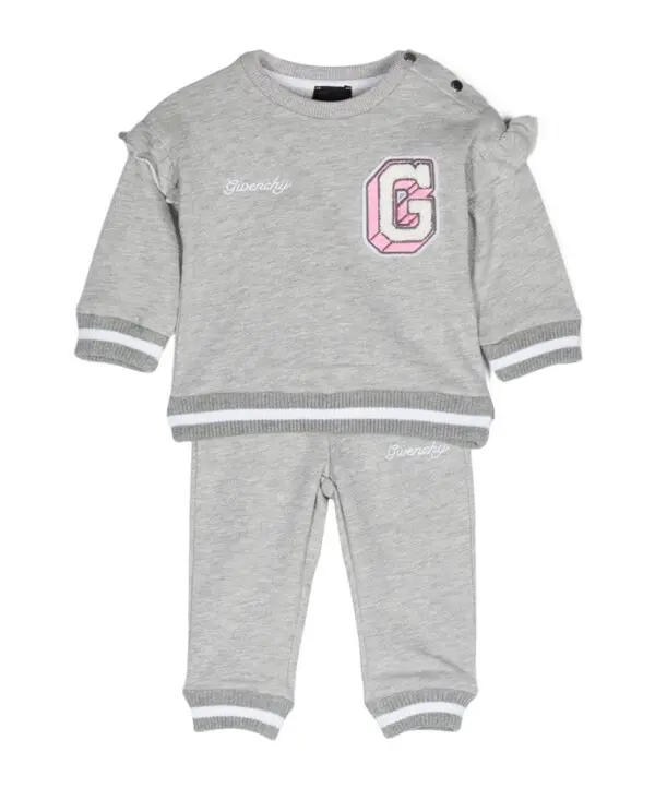 Givenchy Logo Patch Tracksuit - Grey