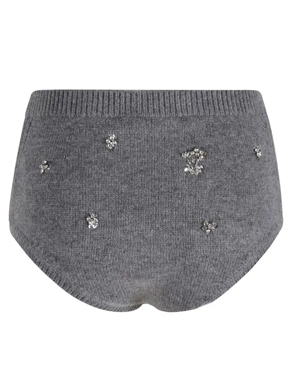 Simkhai Embellished Knit Shorts