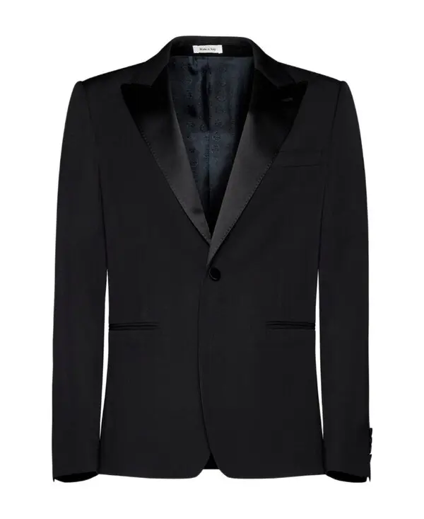 Alexander McQueen Single-breasted Tailored Blazer