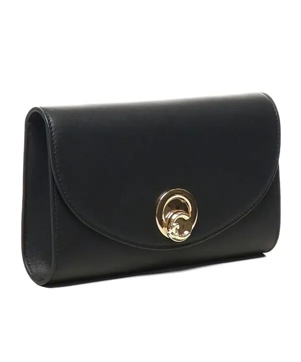 COCCINELLE Nikla Foldover Small Crossbody Bag - Black