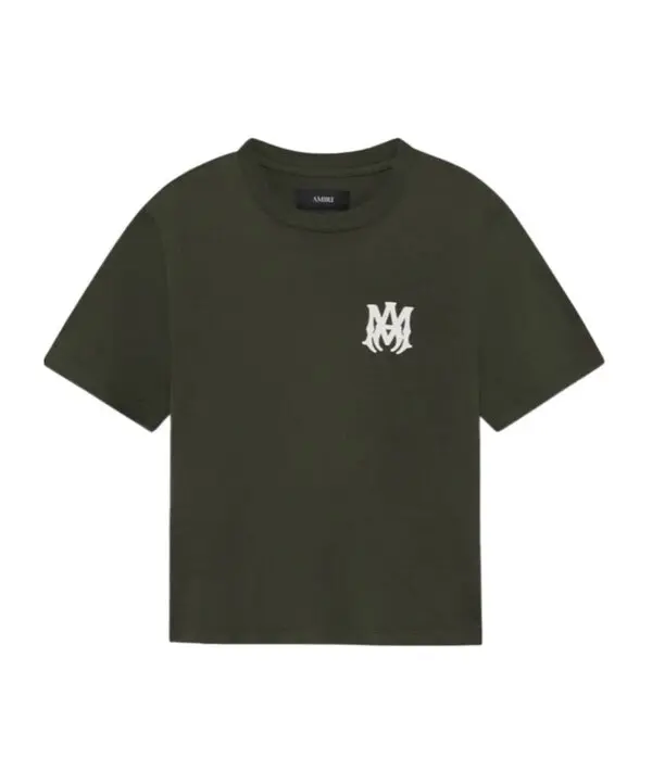 Amiri Logo-printed Crewneck T-shirt - Black