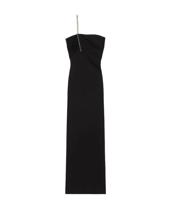 Givenchy G Chain One-shoulder Maxi Dress