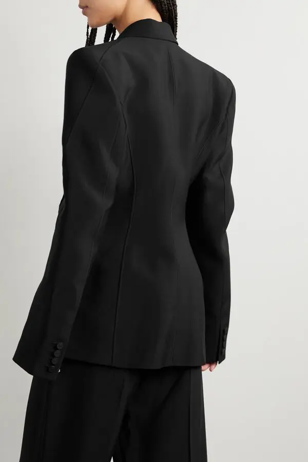 MUGLER Cut-out Single Button Jacket