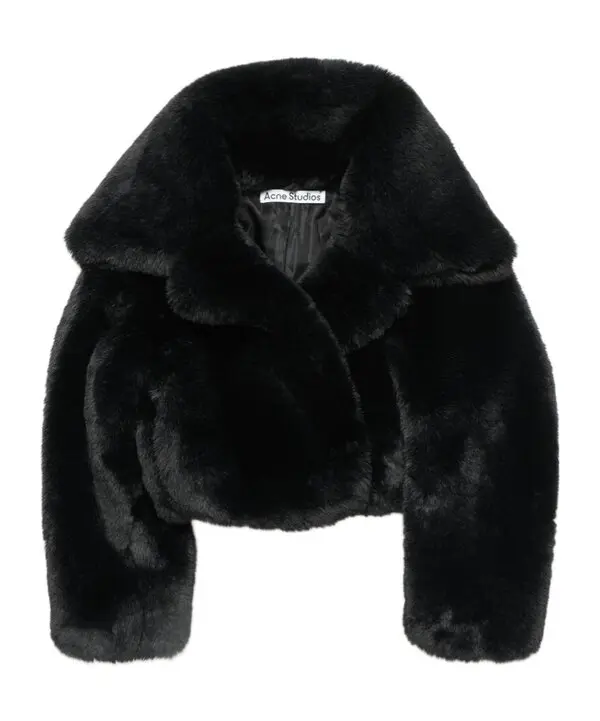 Acne Studios Fluffy Faux Fur Jacket