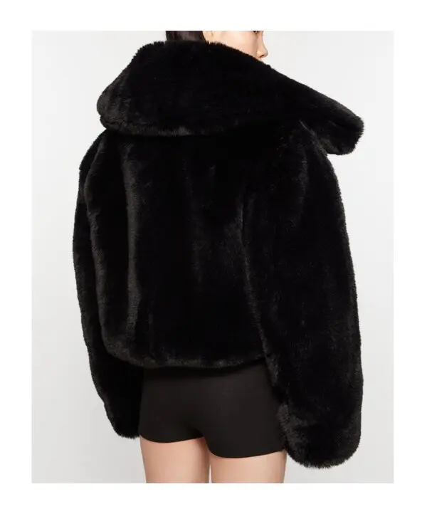 Acne Studios Fluffy Faux Fur Jacket