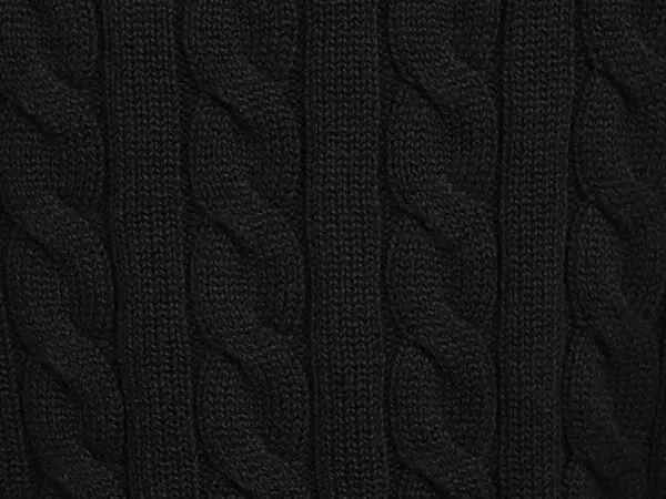 Polo Ralph Lauren Logo Embroidered Cable-knit Jumper - Black