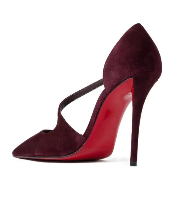 CHRISTIAN LOUBOUTIN Miss Ziggyta Pointed Toe Stiletto Pumps - Black