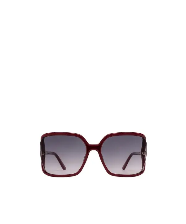 TOM FORD Oversized Square Frame Sunglasses - Gray