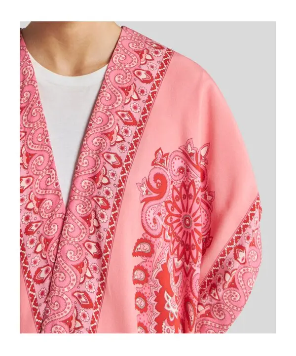 Etro Tonal Placed Printed Robe
