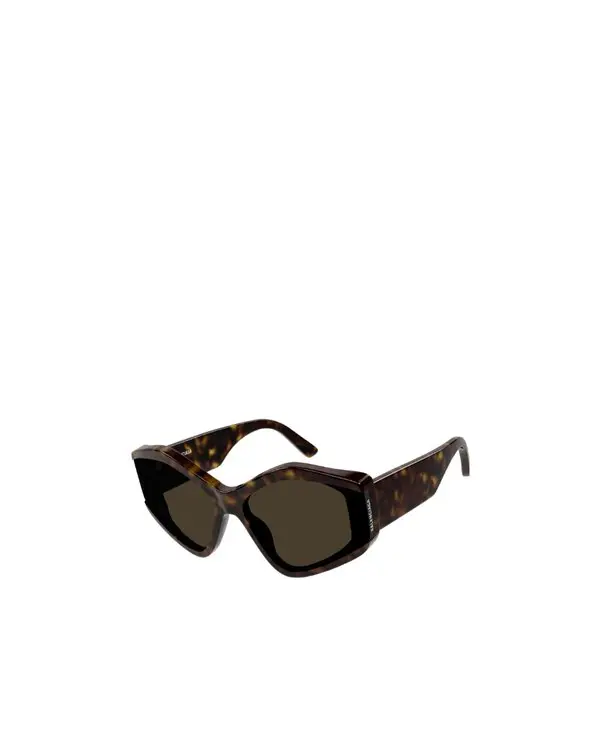 Balenciaga Cat-eye Frame Sunglasses - Black
