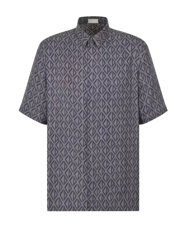 Dior Cd Diamond Short-sleeved Shirt