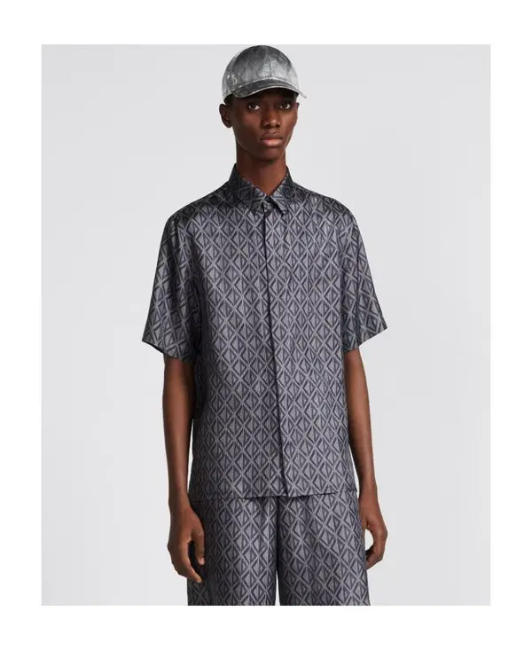 Dior Cd Diamond Short-sleeved Shirt