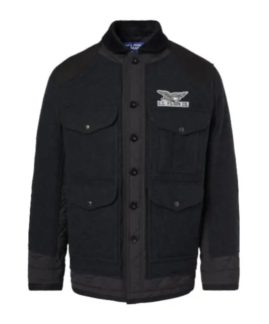 Junya Watanabe Collared Long-sleeved Casual Jacket - Black