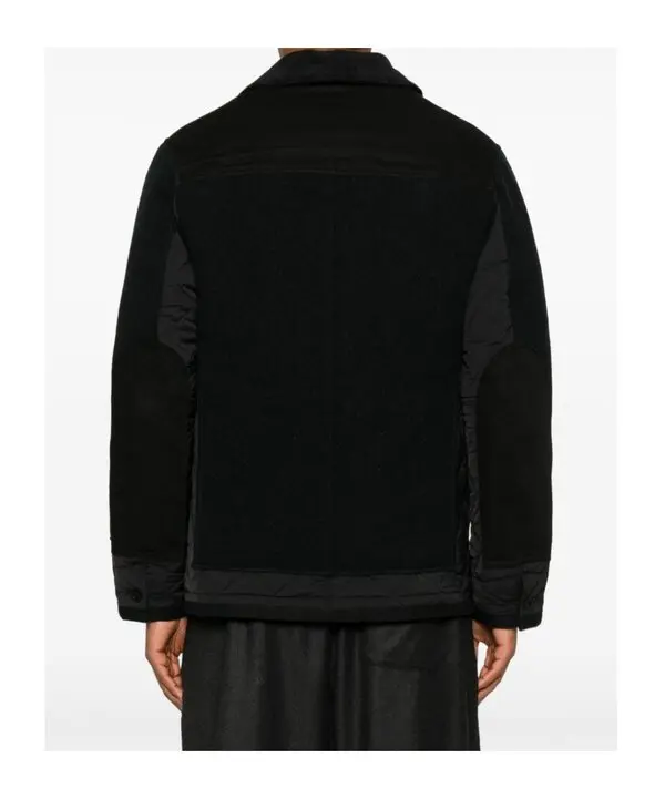 Junya Watanabe Collared Long-sleeved Casual Jacket - Black