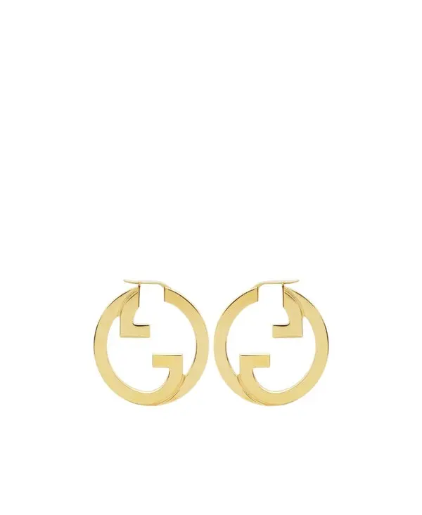 Gucci Blondie Hoop Earrings - Yellow