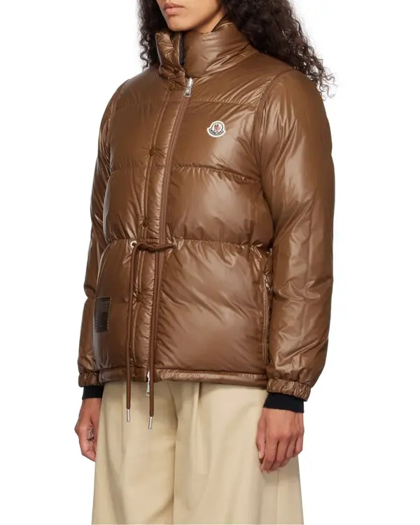 Moncler Verone Reversible Short Puffer Jacket - Black