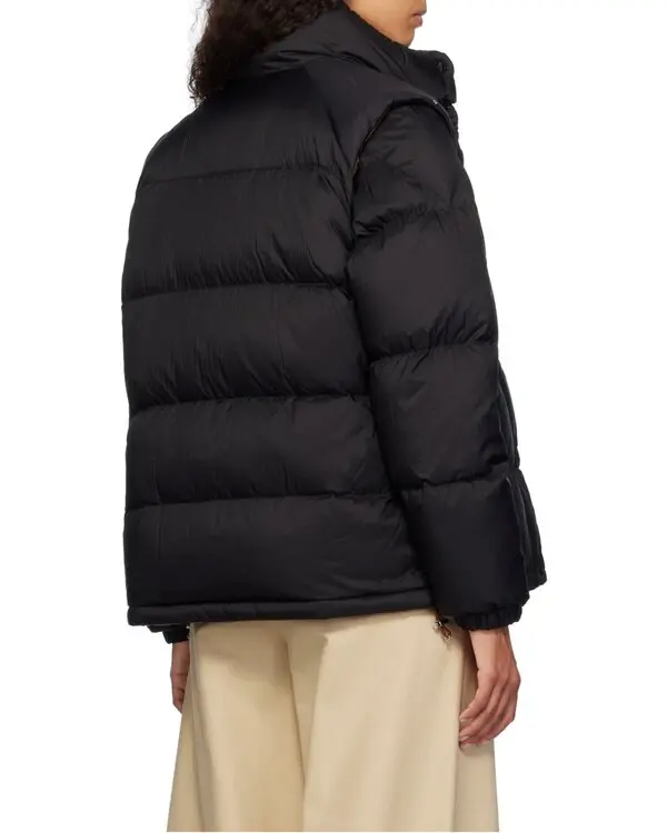 Moncler Verone Reversible Short Puffer Jacket - Black