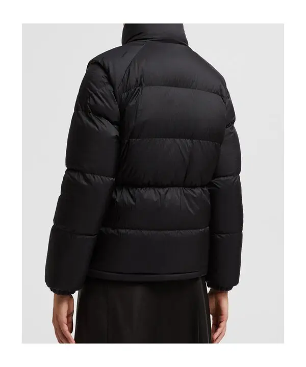 Moncler Verone Reversible Short Puffer Jacket - Black