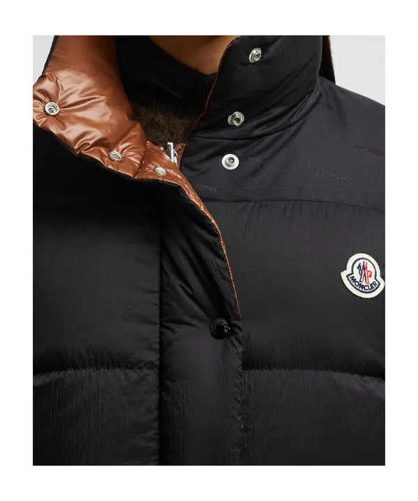 Moncler Verone Reversible Short Puffer Jacket - Black