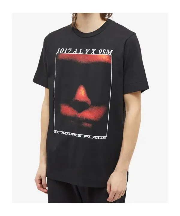 1017 Alyx 9sm Logo Printed Crewneck T-shirt