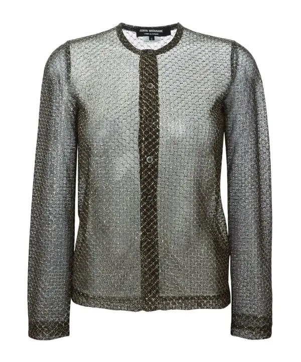 Junya Watanabe Metallic Sheen Cardigan