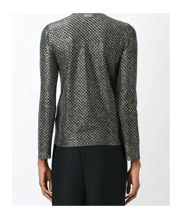 Junya Watanabe Metallic Sheen Cardigan