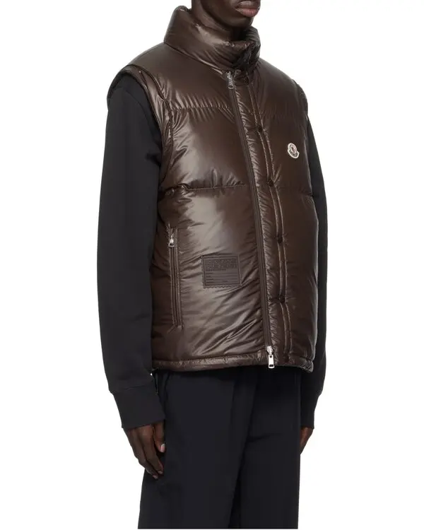 Moncler Verone Reversible Short Puffer Jacket - Black