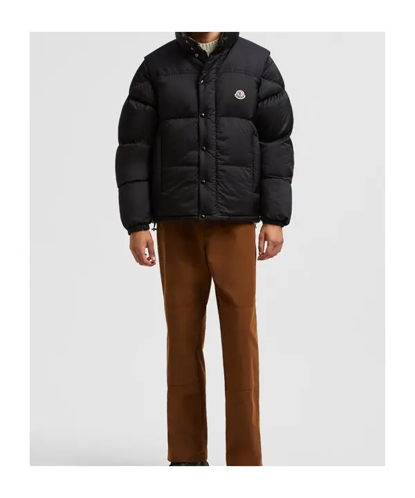 Moncler Verone Reversible Short Puffer Jacket - Black