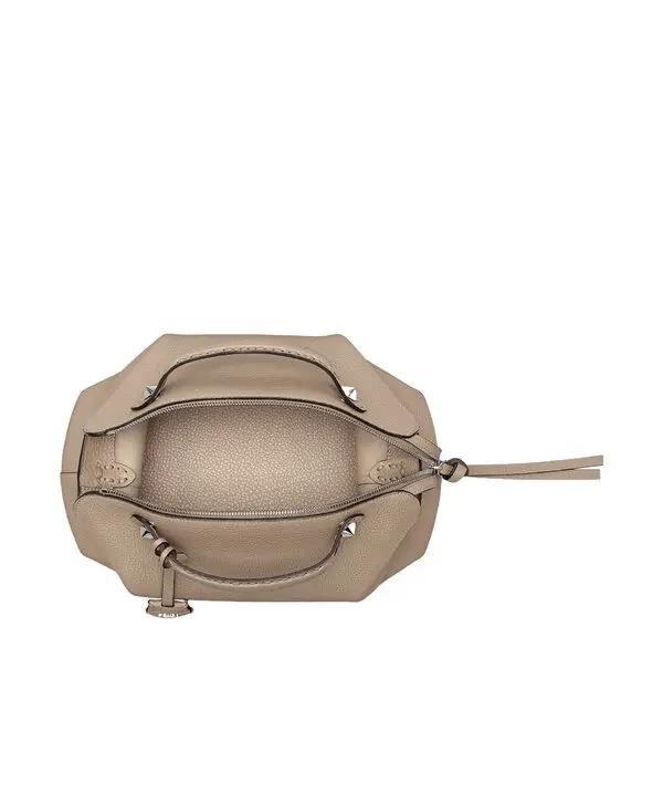 Fendi Selleria Large Shoulder Bag - Grey