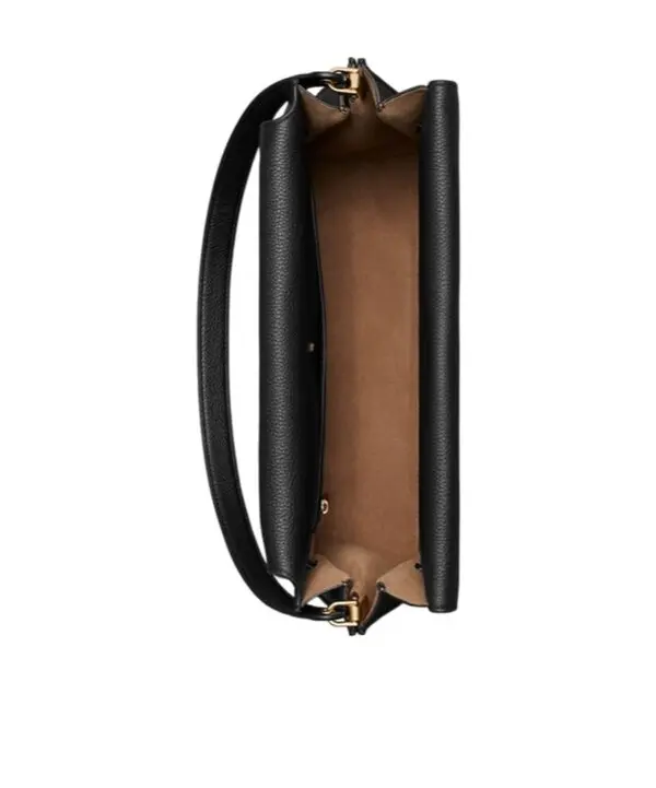 Tory Burch Flap Shoulder Bag With Belted Detail