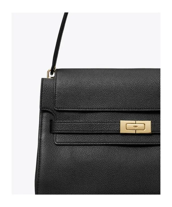 Tory Burch Flap Shoulder Bag With Belted Detail